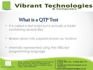 Qtp - Introduction to automation basics | PPT