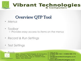 Qtp - Introduction to automation basics | PPT