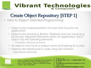 Qtp - Introduction to automation basics | PPT