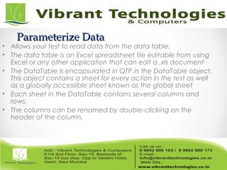 Qtp - Introduction to automation basics | PPT