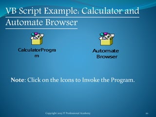 QTP Automation Testing Tutorial 2 | PPTX