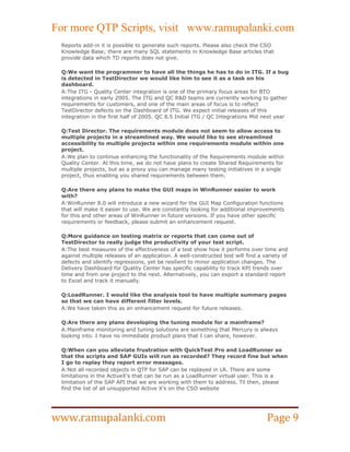 Qtp interview questions_1 | PDF