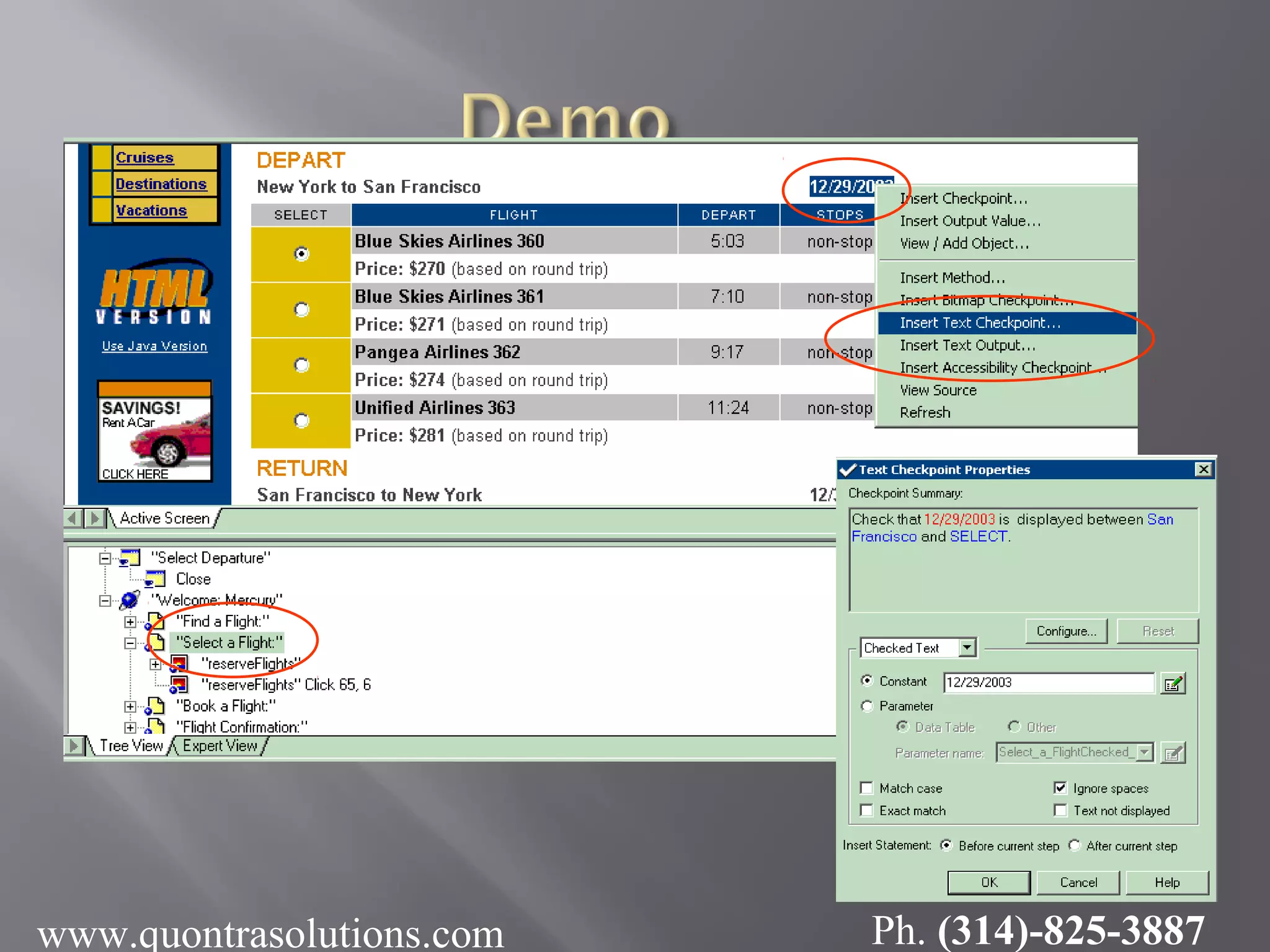 Qtp Manual Testing Tutorials By Quontrasolutions