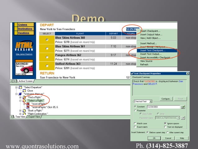 Qtp manual testing tutorials by QuontraSolutions
