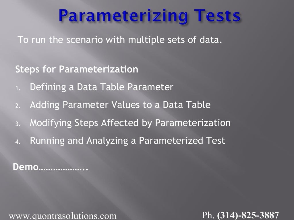 Qtp Manual Testing Tutorials By Quontrasolutions