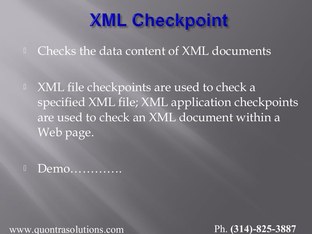 Qtp Manual Testing Tutorials By Quontrasolutions