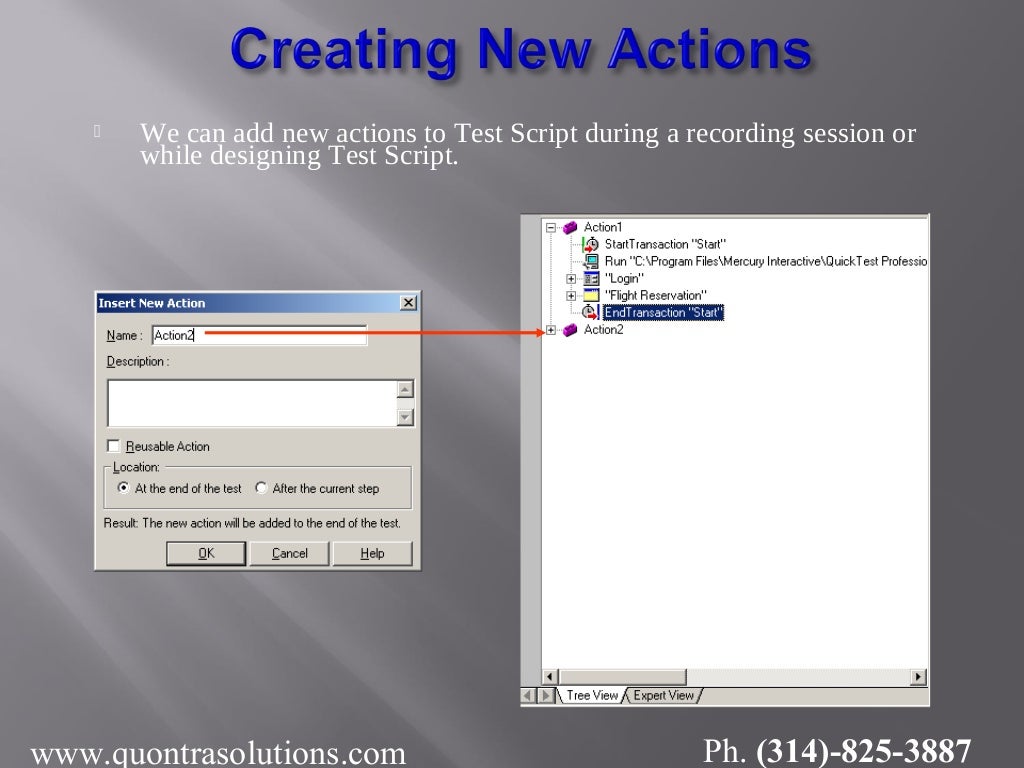 Qtp Manual Testing Tutorials By Quontrasolutions