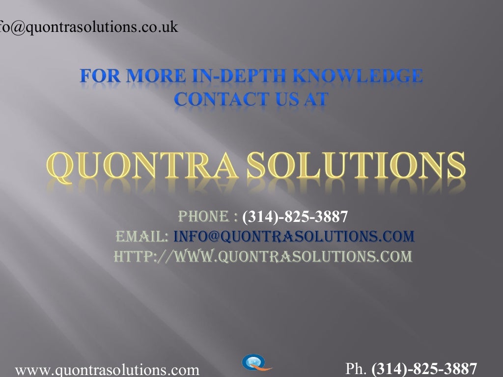 Qtp Manual Testing Tutorials By Quontrasolutions