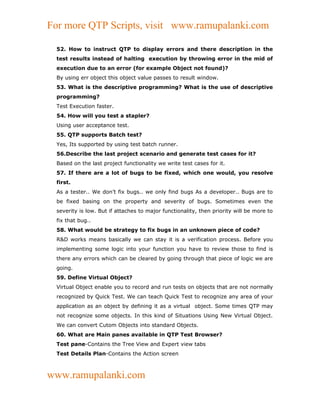 Qtp material for beginners | PDF