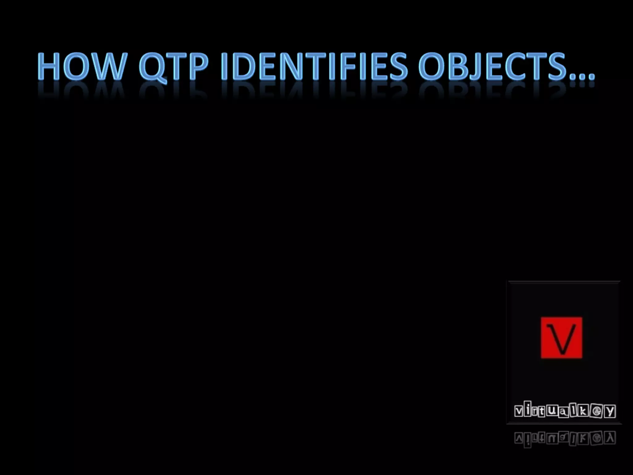 Qtp Object Identification Ppt Technology And Computing 5183
