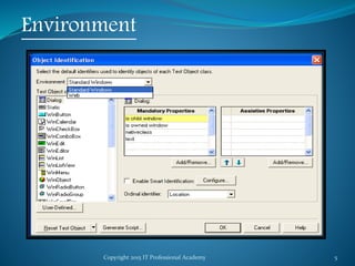 QTP Automation Testing Tutorial 3 | PPT
