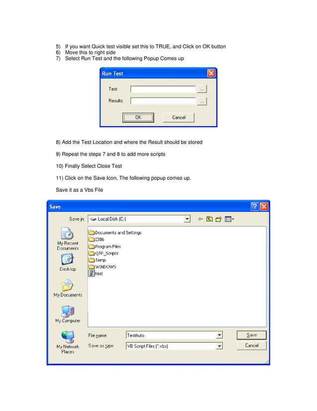 Qtp Tutorial 3 How To Use Automation Generator Pdf Computing