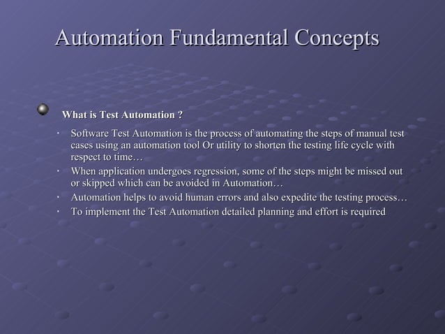 Qtp with descriptive programming | PPT