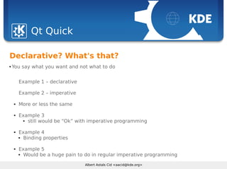 Introducción a QML | PPT