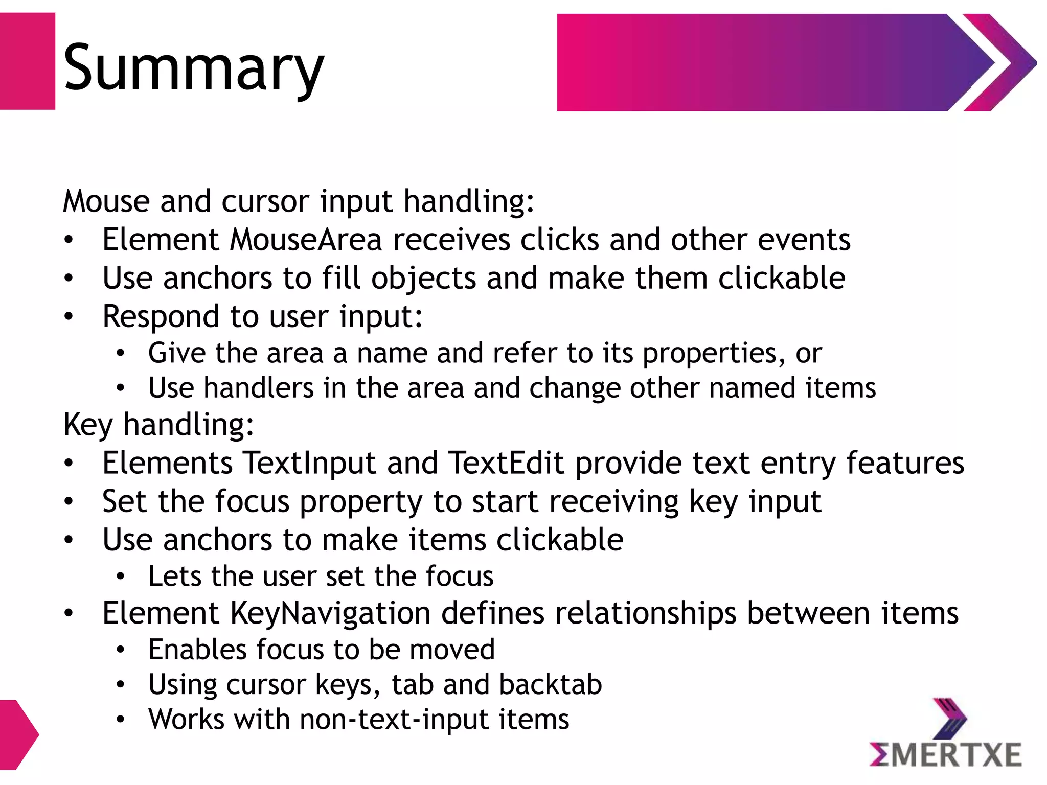 UI Programming with Qt-Quick and QML | PPTX UI Programming with Qt-Quick and QML | PPTX