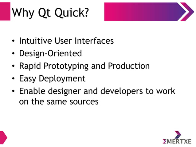 Ui Programming With Qt Quick And Qml Pptx Web Development Internet