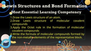 QTR2 WEEK2-Lewis Structures and Bond Formation.pptx