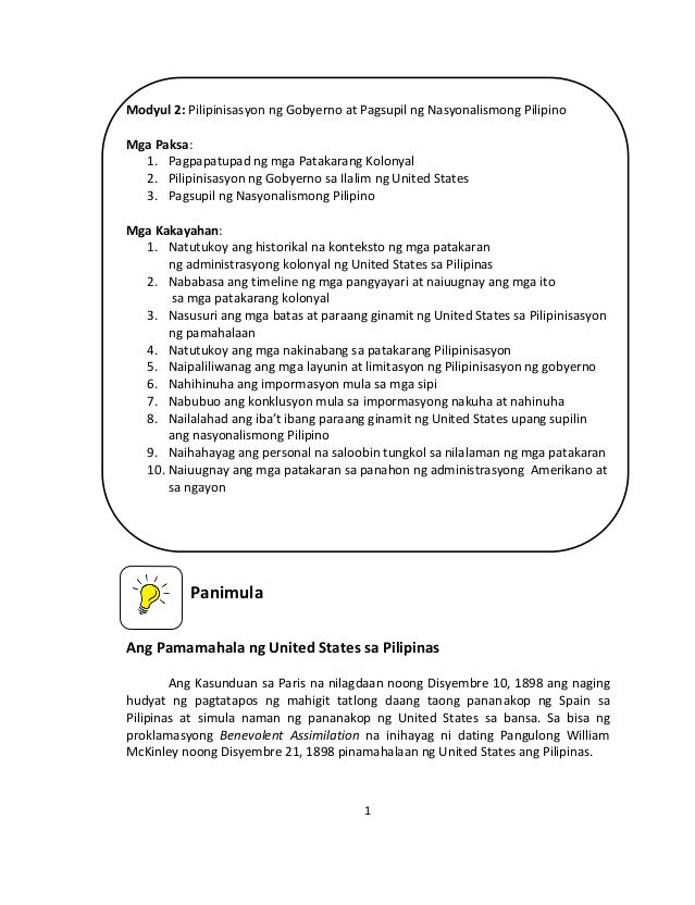 Ano Ang Pilipinisasyon Ng Pilipinas