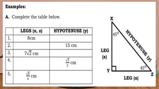 SIMILARITY OF TRIANGLES & PYTHAGOREAN THEOREM | PPTX
