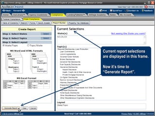 AllRegs Report Builder | PPS