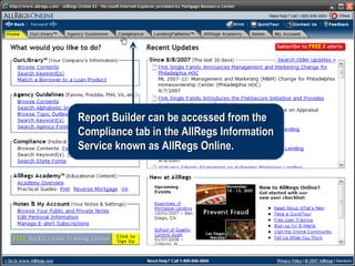 AllRegs Report Builder | PPS