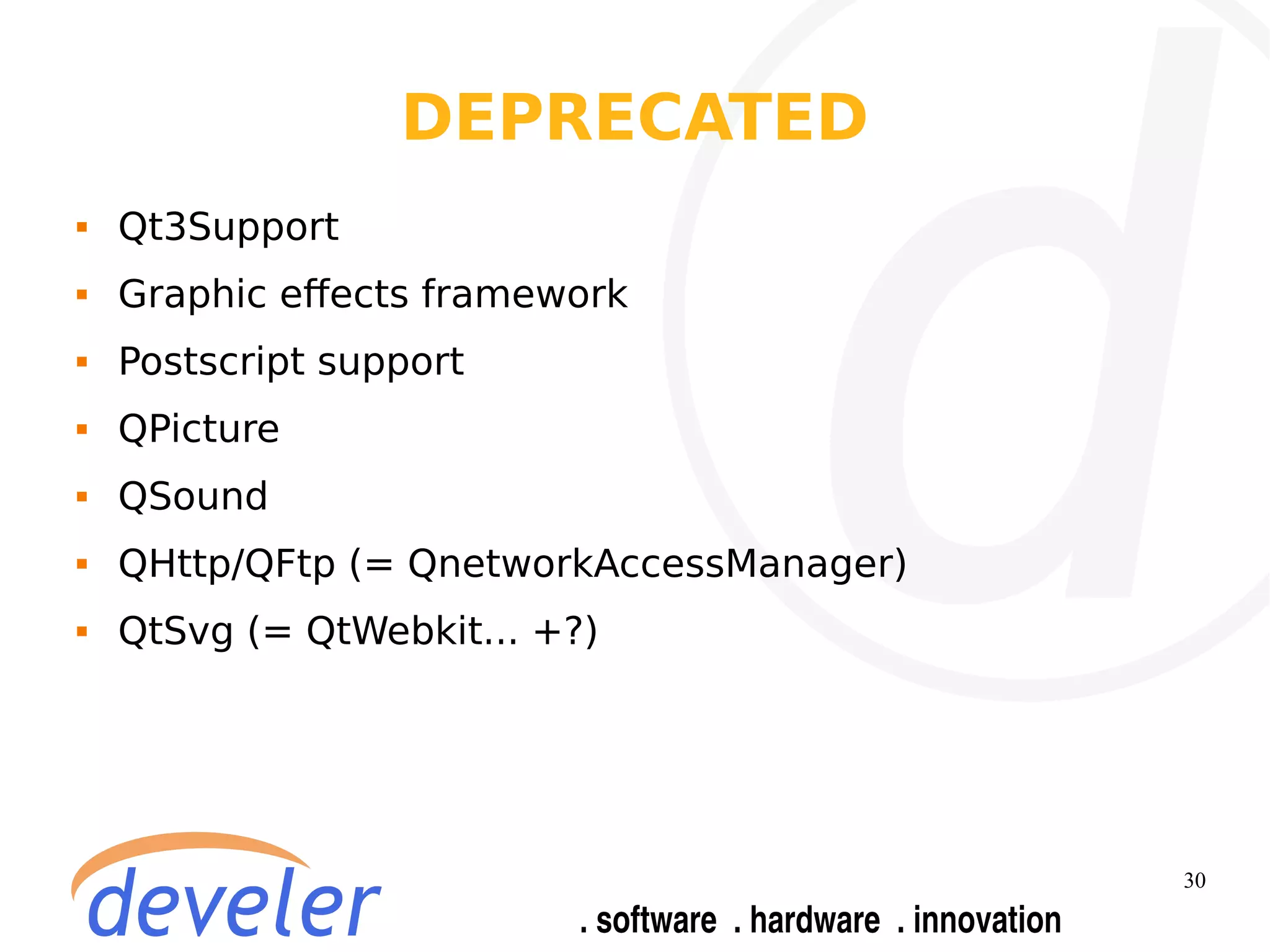 Qt Roadmap The Future Of Qt Ppt