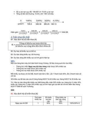 Quản trị rủi ro | PDF