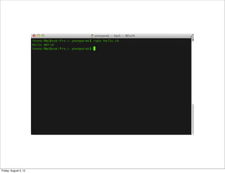 Qtruby | PDF | Programming Languages | Computing