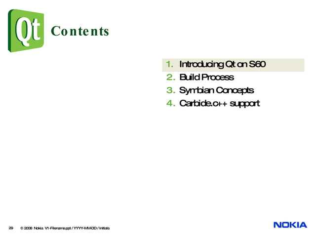 Qt S60 Technical Presentation Fn Stripped | PPT