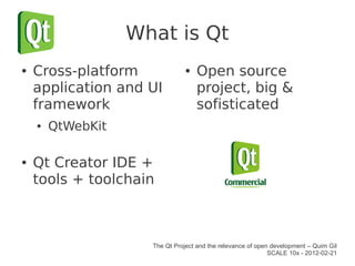 The Qt Project and the relevance of open development | PDF