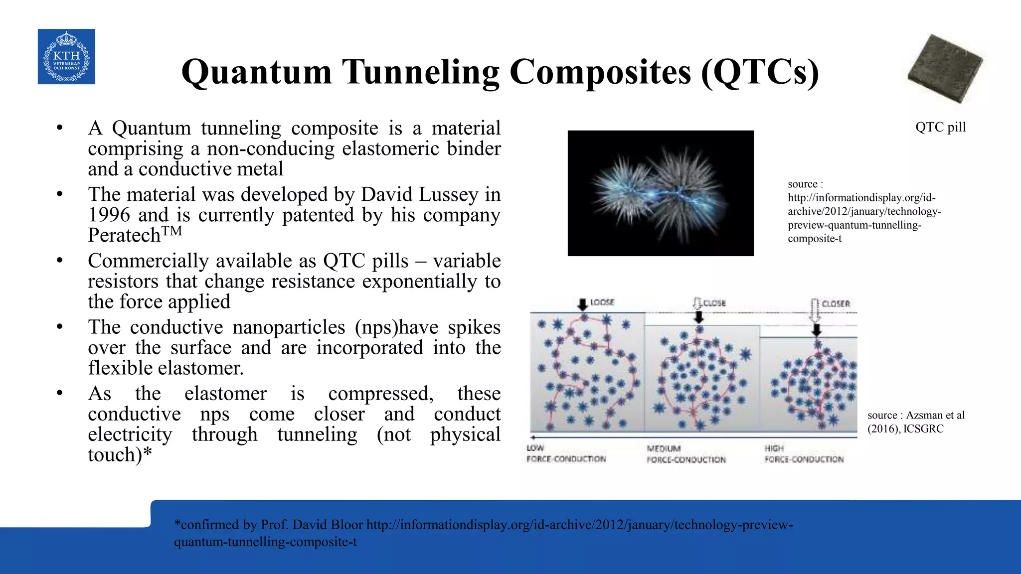 Quantum Tunneling Sensors | PPTX