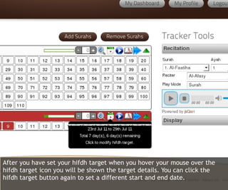 QuranTracker - Hifdh Targets | ODP