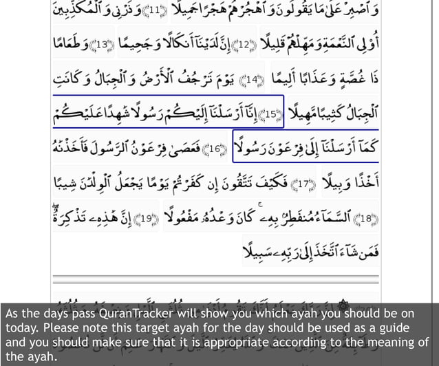 QuranTracker - Hifdh Targets | ODP | Islam | Religion & Spirituality