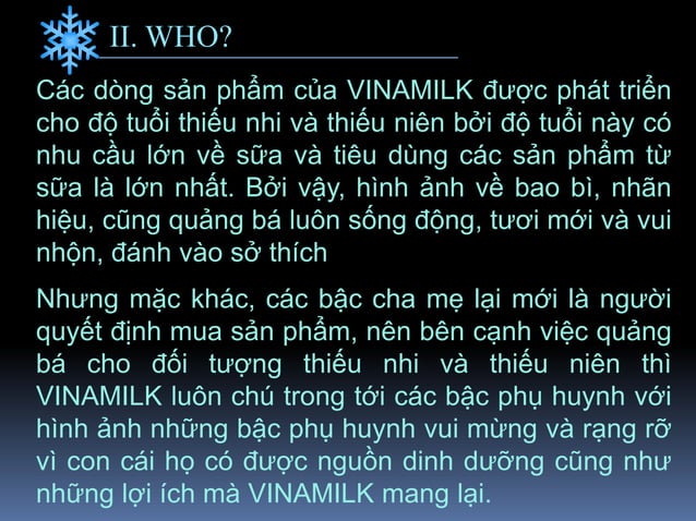 TÌM HIỂU VỀ THƯƠNG HIỆU VINAMILK | PPTX