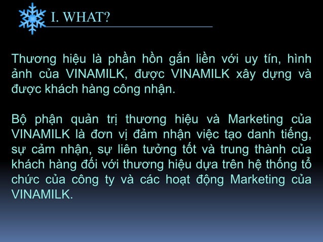 TÌM HIỂU VỀ THƯƠNG HIỆU VINAMILK | PPTX