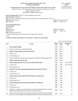 Qtt tncn bs l1 2019 | PDF