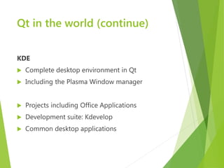 Qt Tutorial - Part 1 | PDF | Operating Systems | Computer Software and Applications