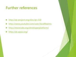 Qt Tutorial - Part 1 | PDF | Operating Systems | Computer Software and Applications