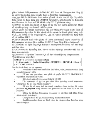 Qtu.vn sql - chuong 7 | DOC