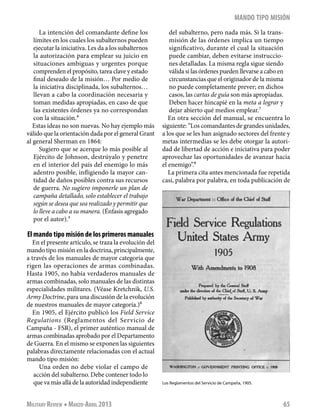 La evolución del mando tipo misión en la doctrina del ejército de us | PDF