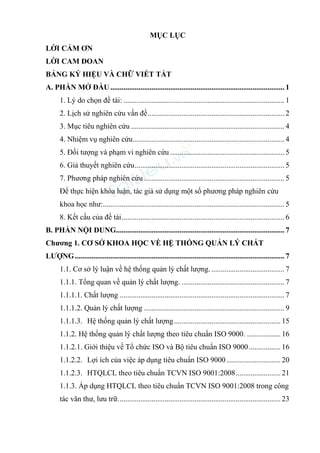 Khóa luận quản trị văn phòng. | PDF