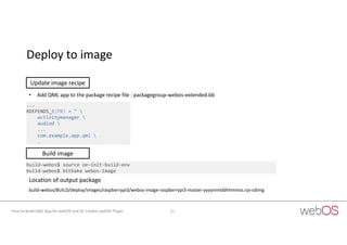 Qtws19 how-to-build-qml-app-for-webos | PDF | Web Development | Internet