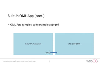 Qtws19 how-to-build-qml-app-for-webos | PDF | Web Development | Internet