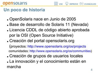 ¿Qué es OpenSolaris? | PDF