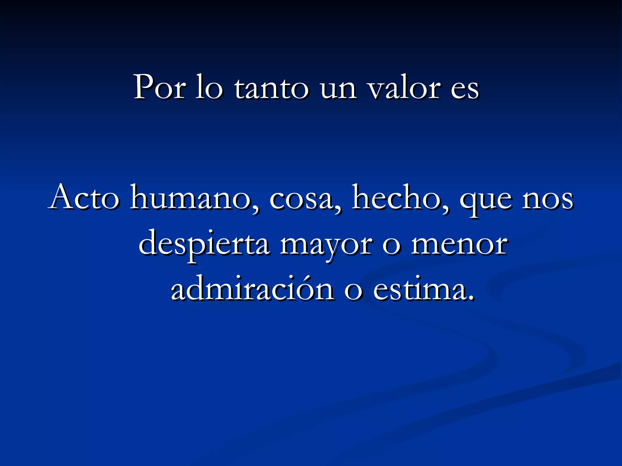 Qué Es Un Valor | PPT