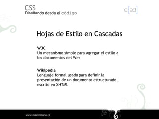Qué Son Las Css | PPT