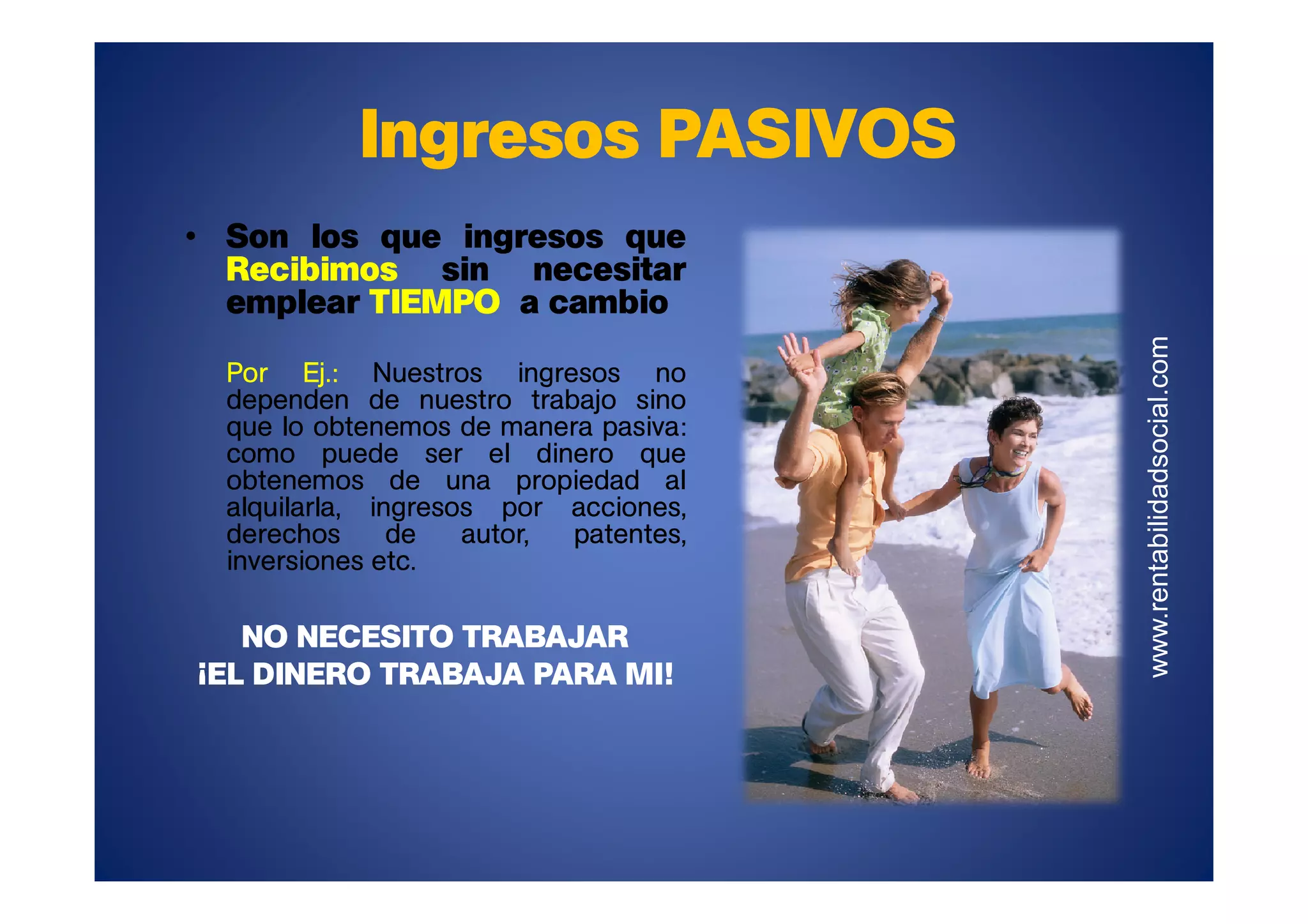 Qué Son Los Ingresos Activos Y Pasivos | PDF
