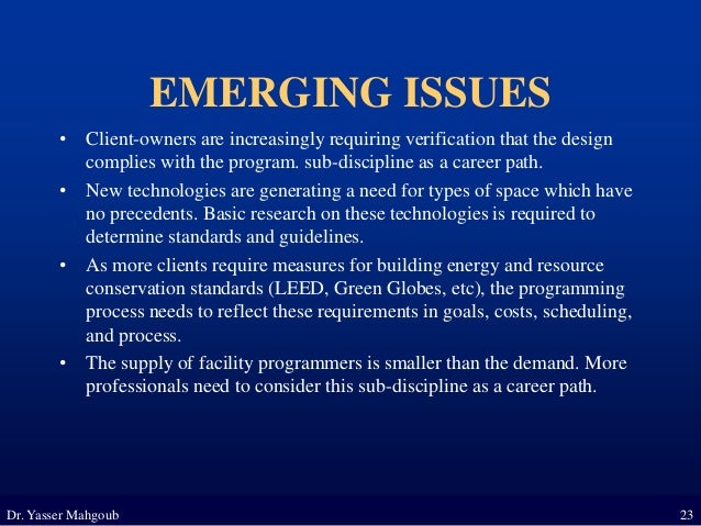 Architectural Programming Lecture | PDF