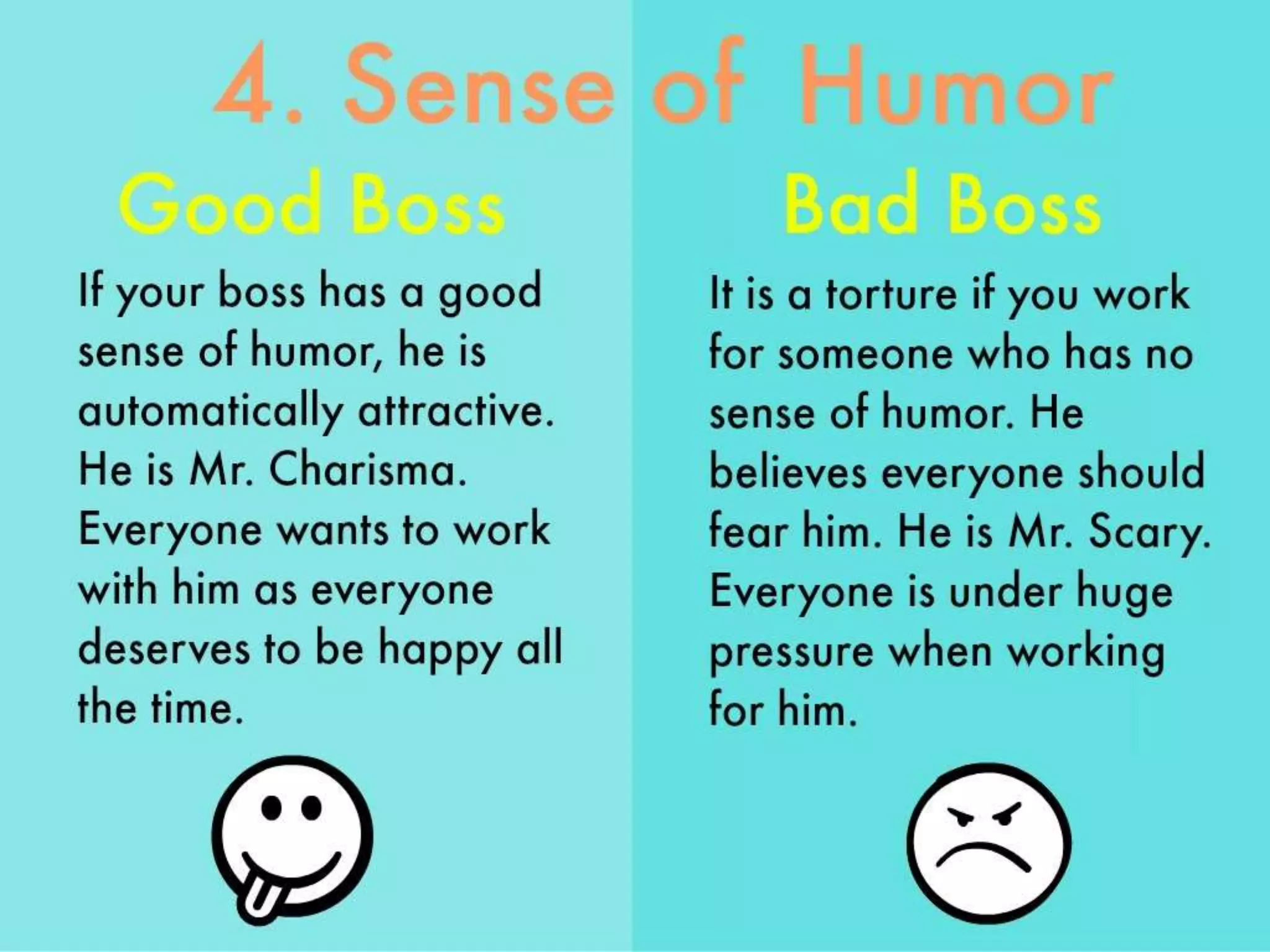Good boss and bad boss | PPTX