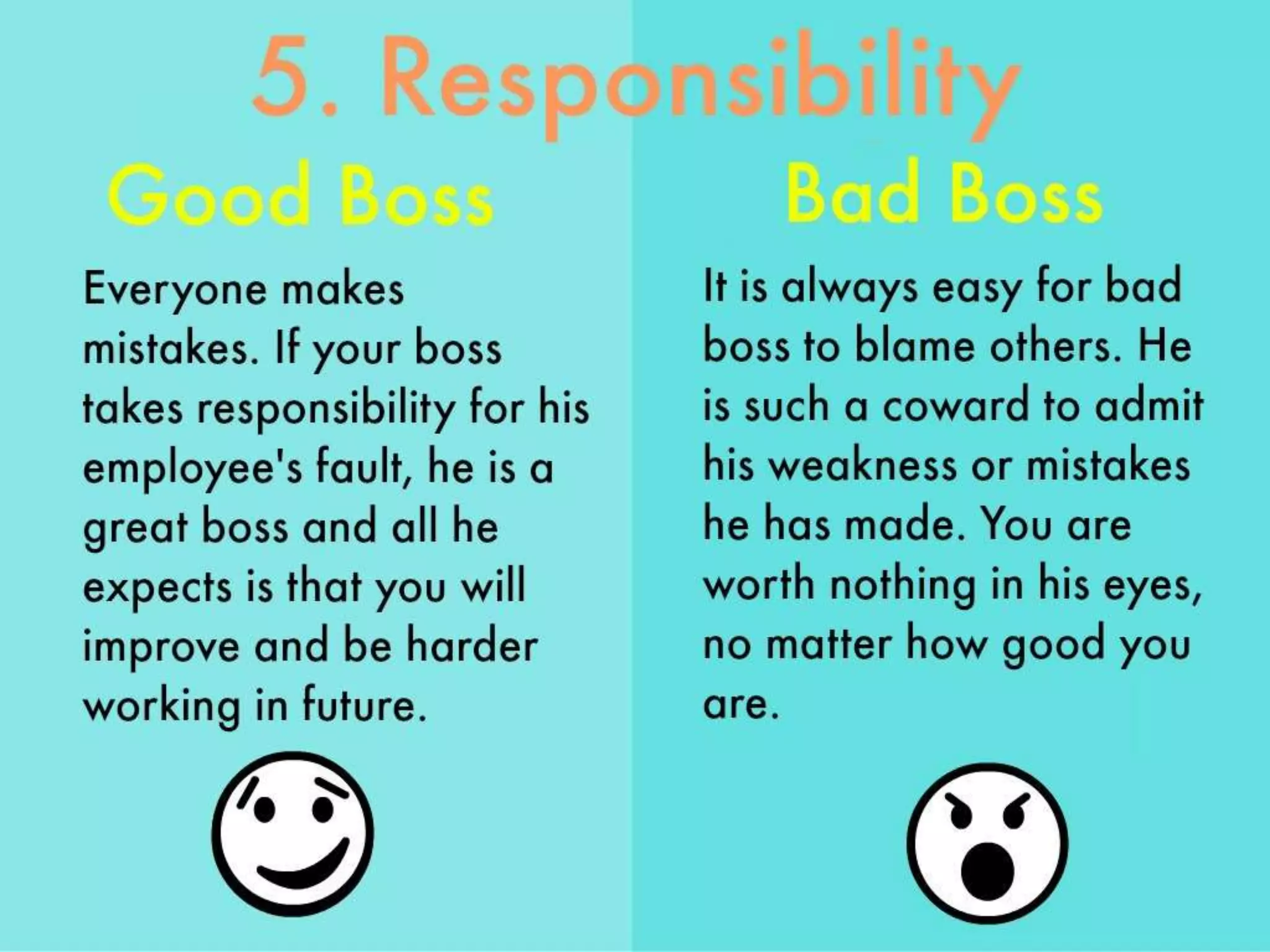 Good boss and bad boss | PPTX